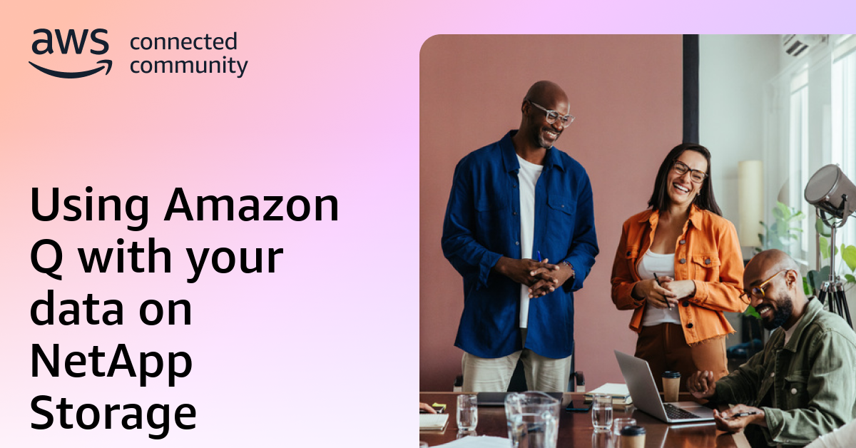 Using Amazon Q With Your Data On Netapp Storage