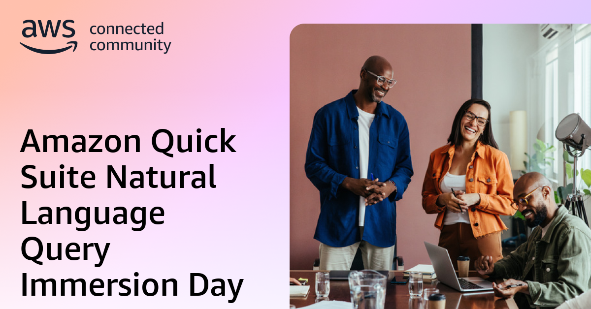 Amazon Quick Suite Natural Language Query Immersion Day