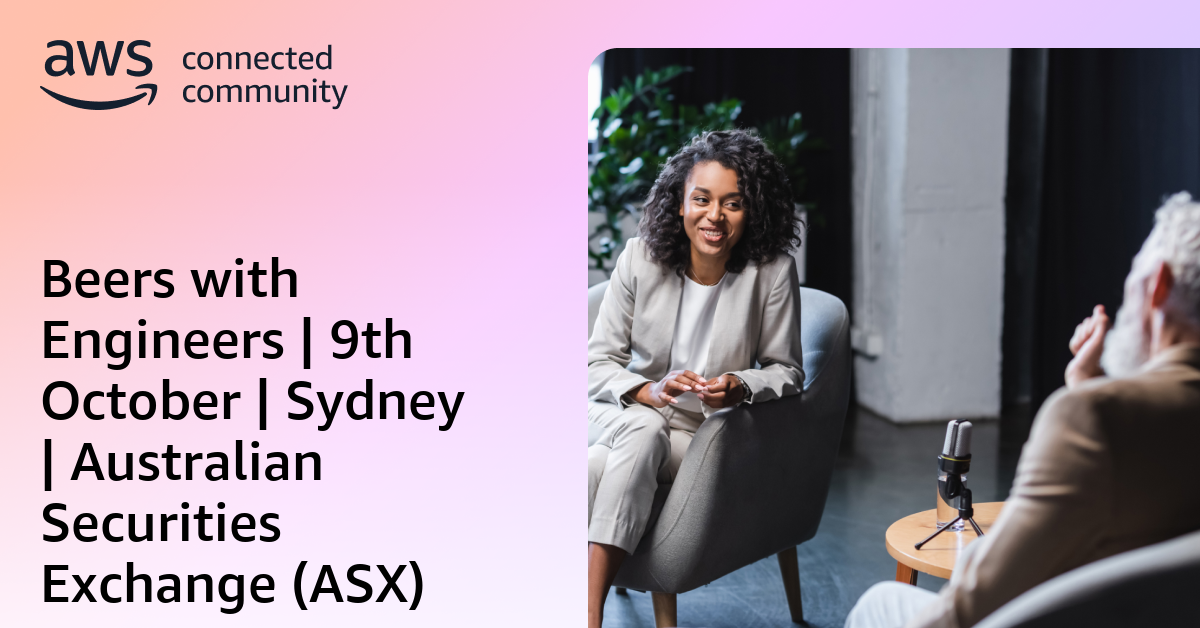 Beers with Engineers | 9th October | Sydney | Australian Securities ...