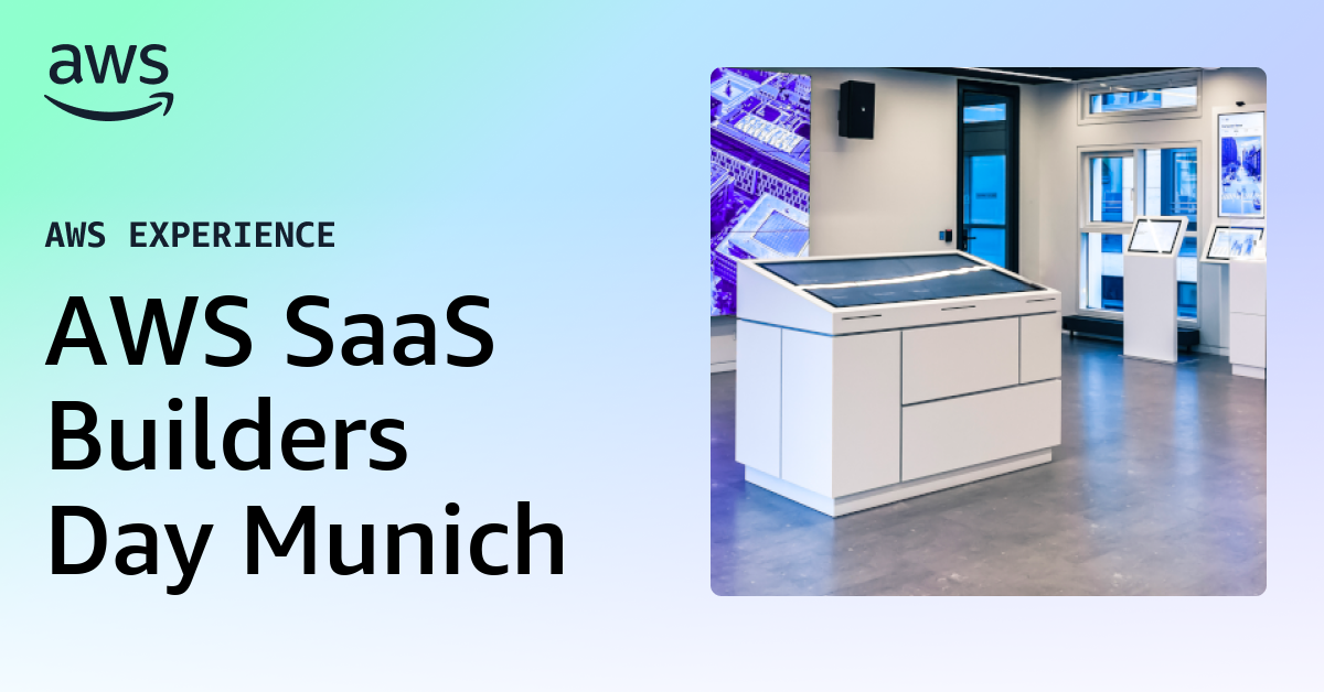AWS SaaS Builders Day Munich