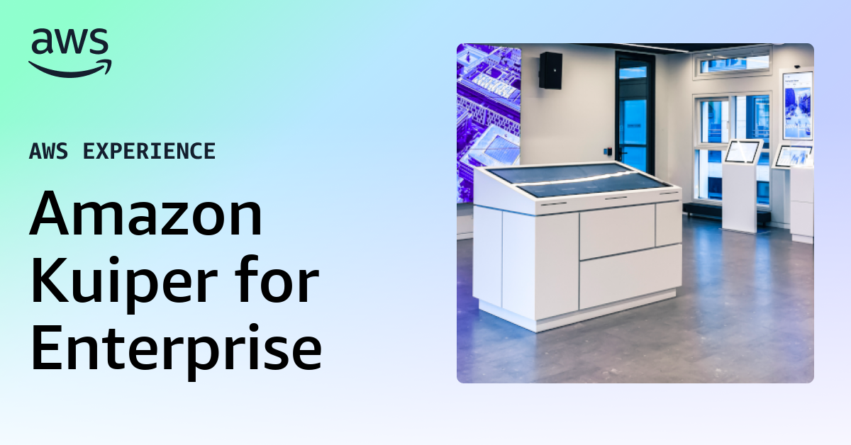 Amazon Kuiper for Enterprise