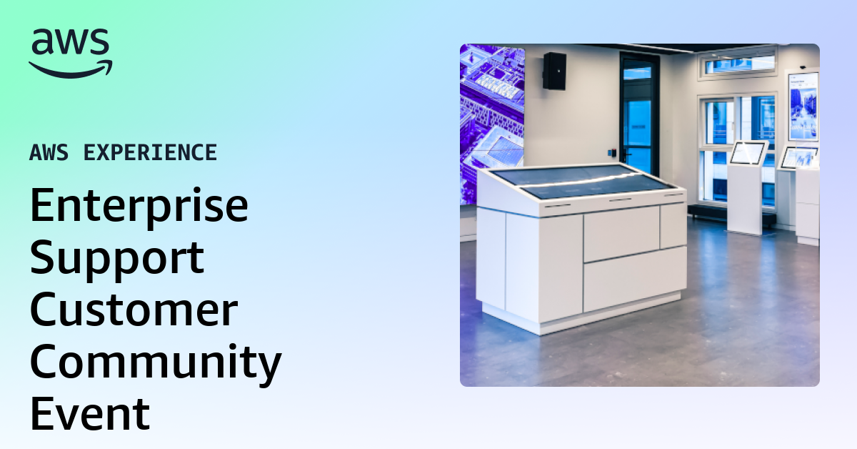 Enterprise Support Customer Community Event