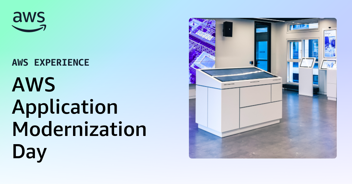 AWS Application Modernization Day
