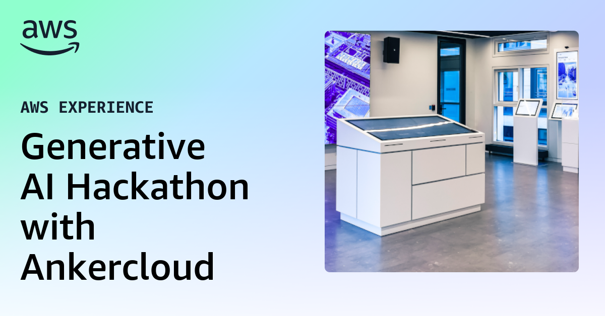 Generative AI Hackathon with Ankercloud