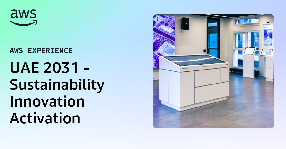 UAE 2031 - Sustainability Innovation Activation