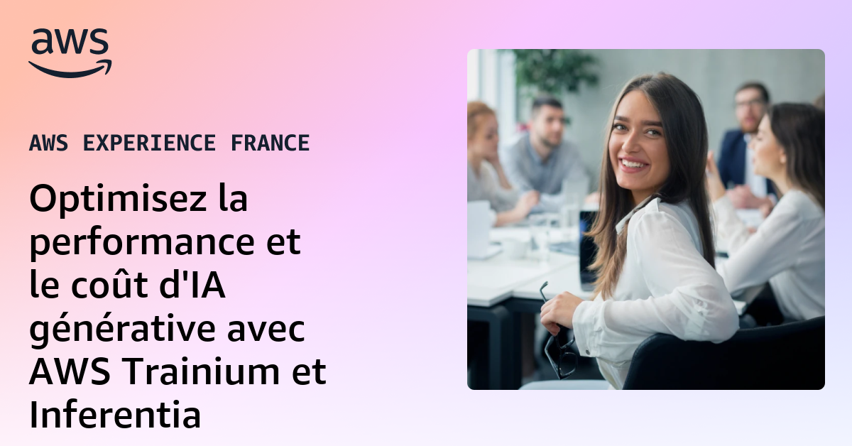 Optimisez la performance et le coût d'IA générative avec AWS Trainium et Inferentia
