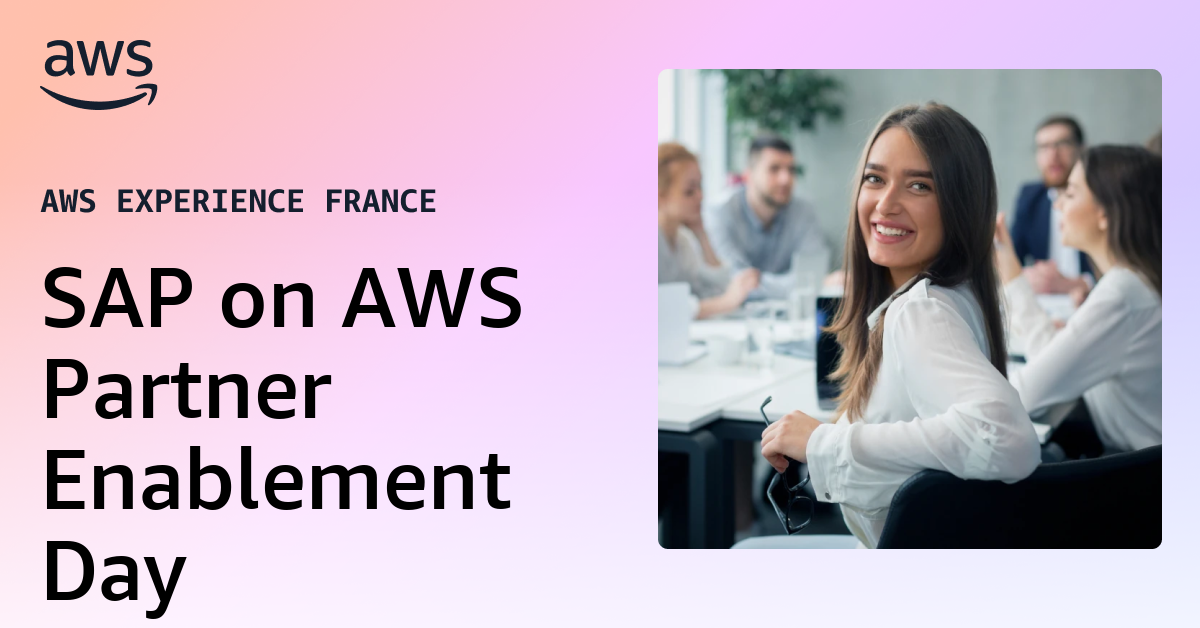 SAP on AWS Partner Enablement Day