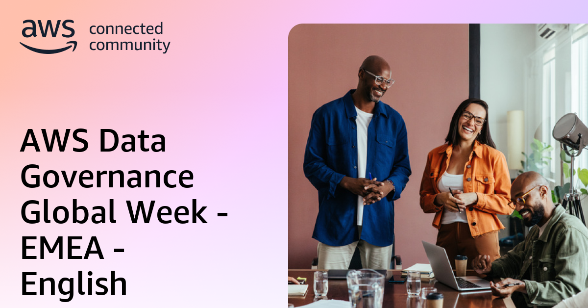 AWS Data Governance Global Week - EMEA - English
