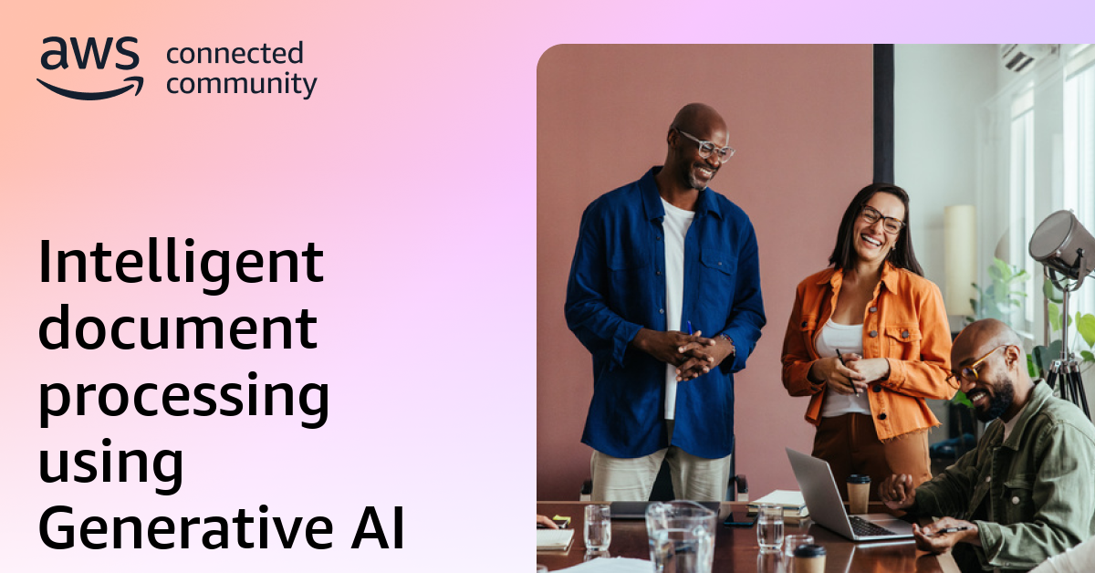 Intelligent document processing using Generative AI