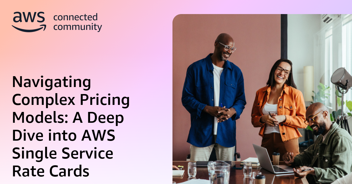 Navigating Complex Pricing Models: A Deep Dive into AWS Single Service Rate Cards