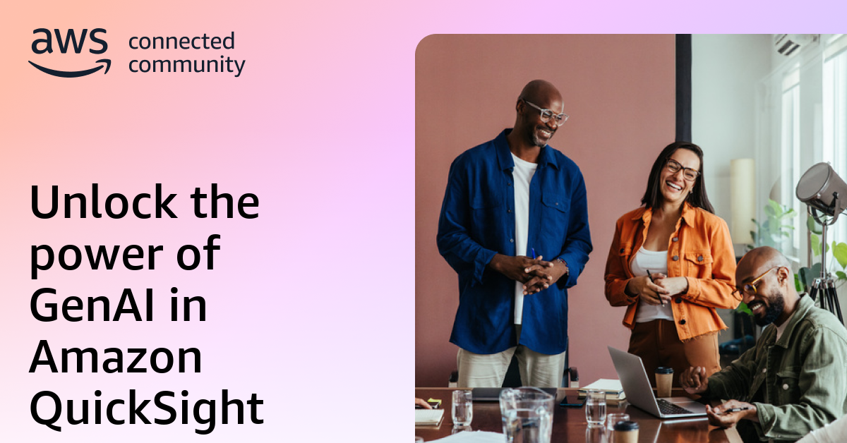 Unlock the power of GenAI in Amazon QuickSight