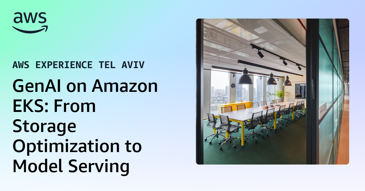 GenAI on Amazon EKS: From Storage Optimization to Model Serving