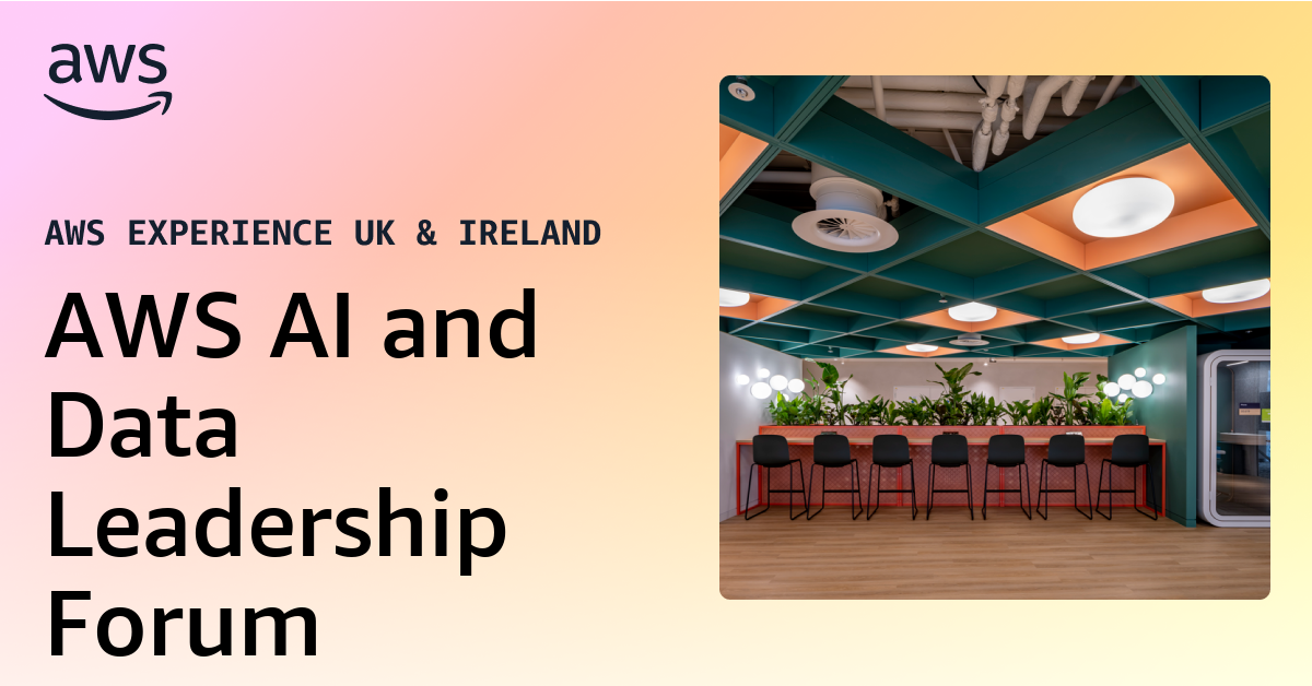 AWS AI and Data Leadership Forum